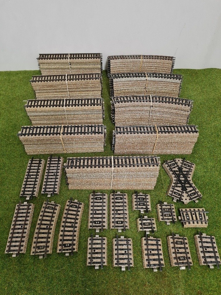 Märklin H0 - Serie 5100/5200 - Model train tracks (107) - Lot with 107 ...