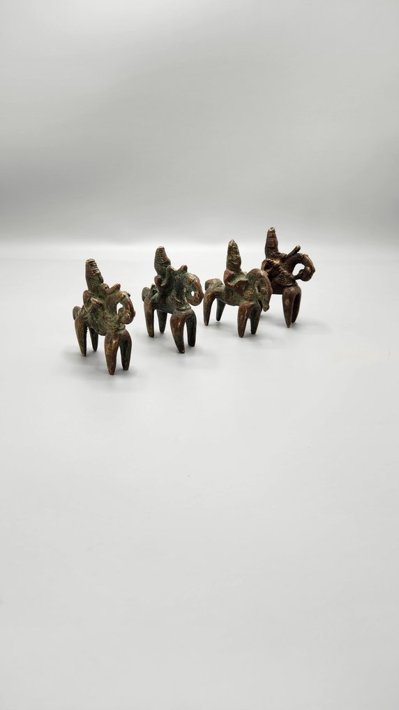 superb little cavaliers sao (4) - African bronze - Sao Kotoko - Chad - Catawiki