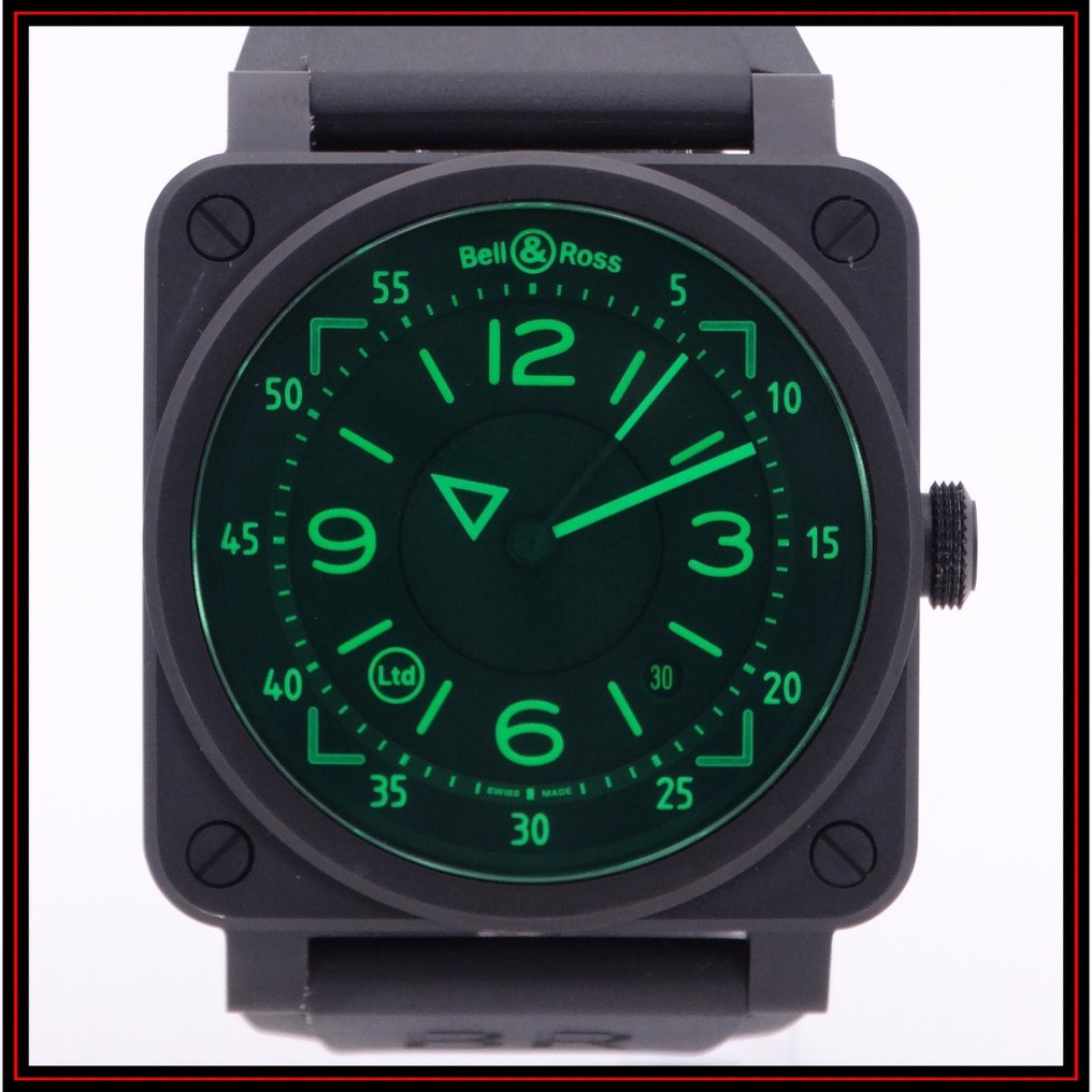 Bell & Ross - BR03 HUD - BR03-92-HUD-CE/SRB Limited Edition to 999 ...