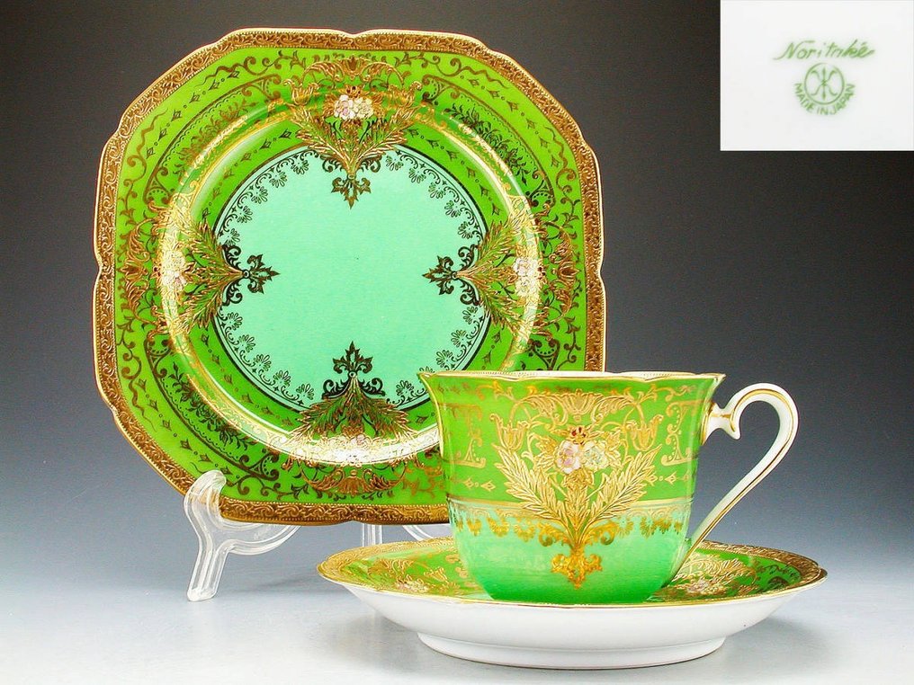 EARLY NORITAKE - Coffee and tea service - Porcelain - Catawiki