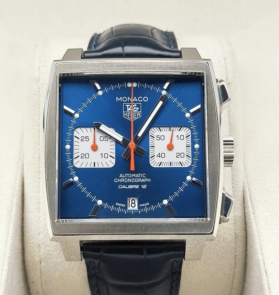 TAG Heuer - Monaco Calibre 12 Automatic - CAW2111-1 - Hombre - 2011 ...
