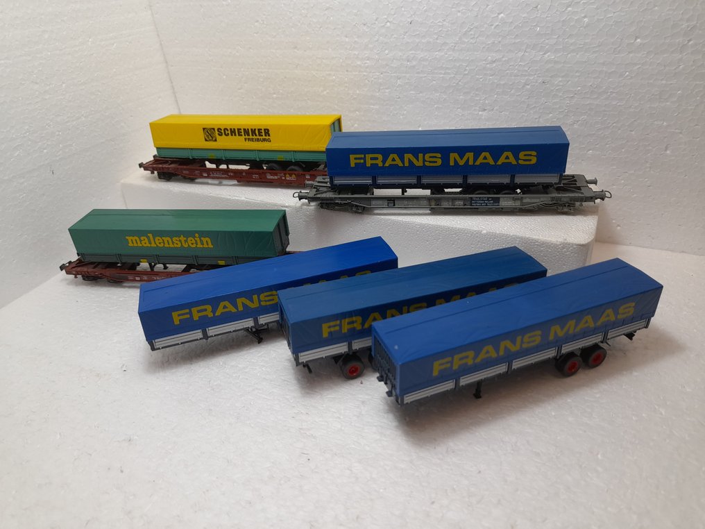 Roco H0 - 46356/-58/-60 - Model treinwagon (3) - 3 Wagons, type Sdkms ...