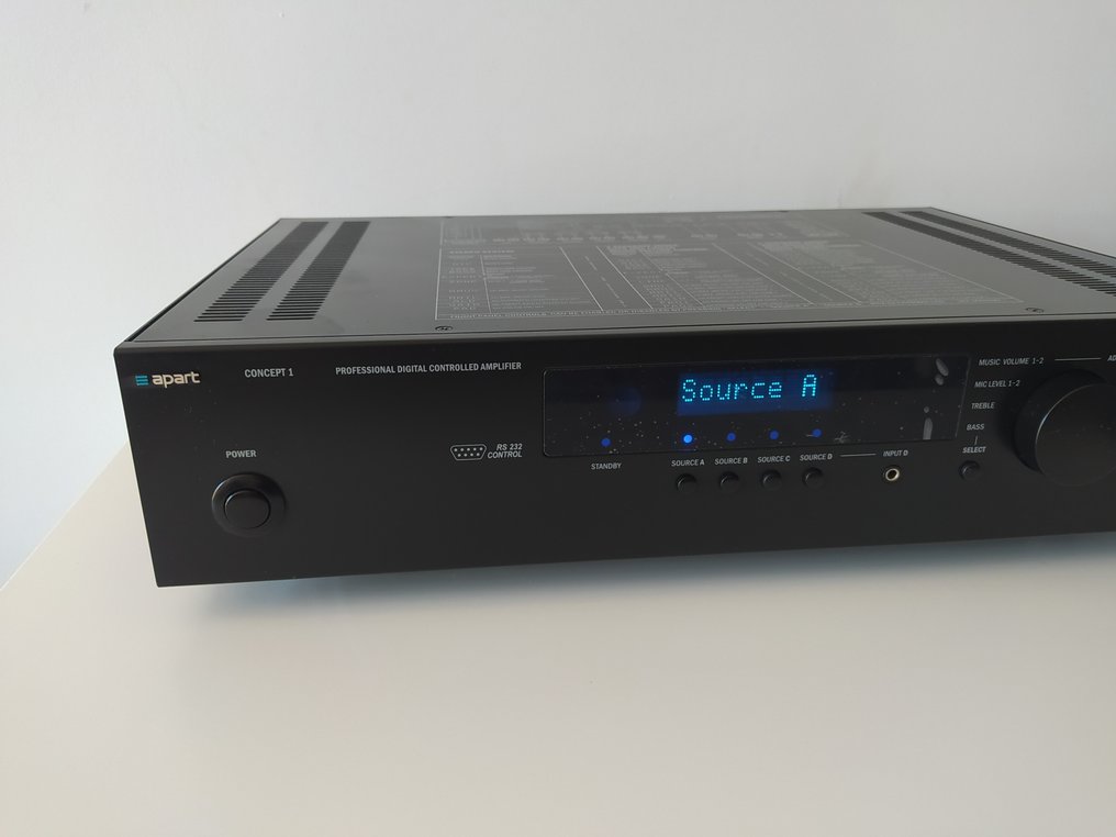 Apart - Concept 1 - Pro PA Amplifier - Catawiki