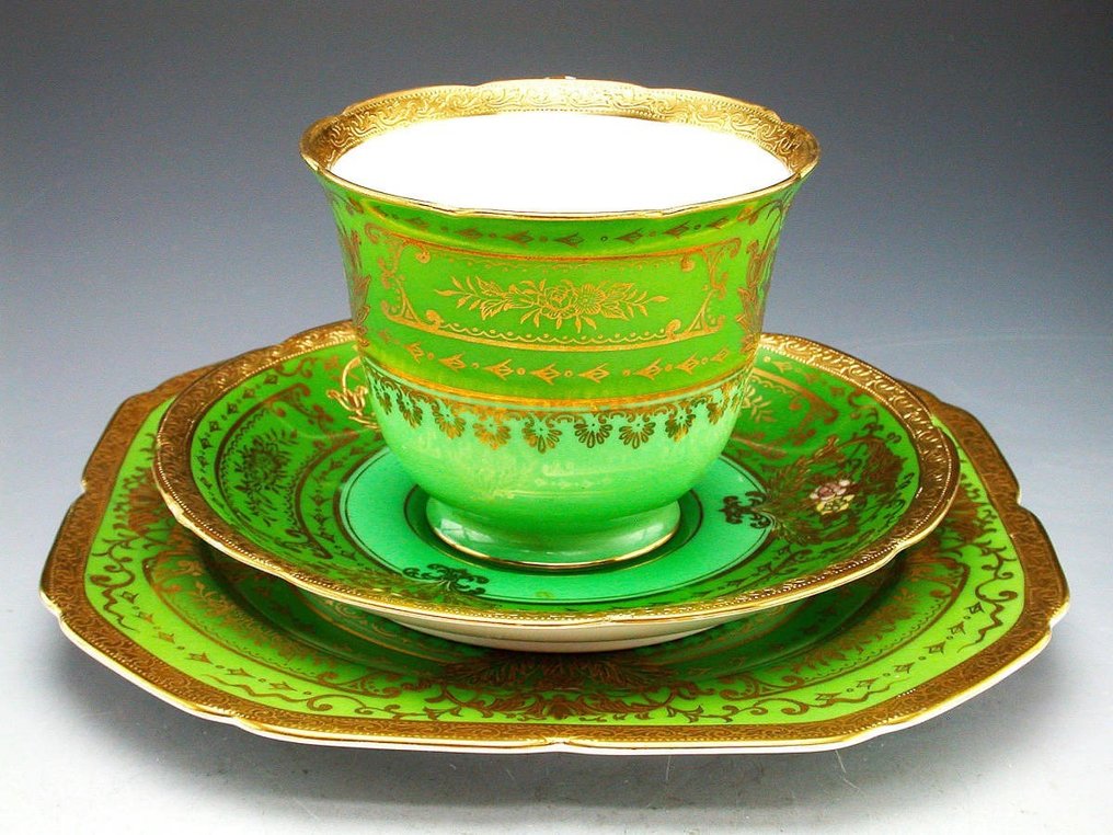 EARLY NORITAKE - Coffee and tea service - Porcelain - Catawiki