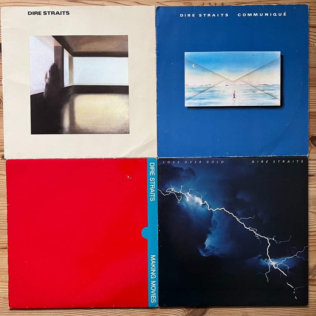 Dire Straits - 4 great albums from Dire Straits - Différents titres - LP - Stéréo - 1978 - Catawiki