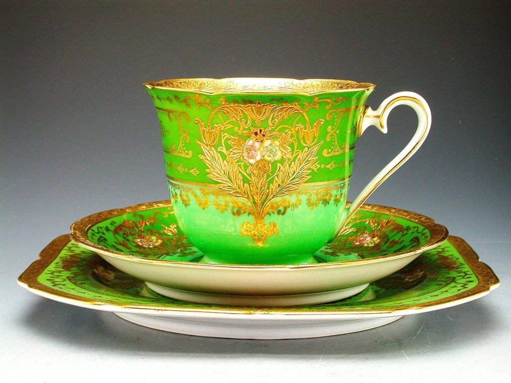 EARLY NORITAKE - Coffee and tea service - Porcelain - Catawiki