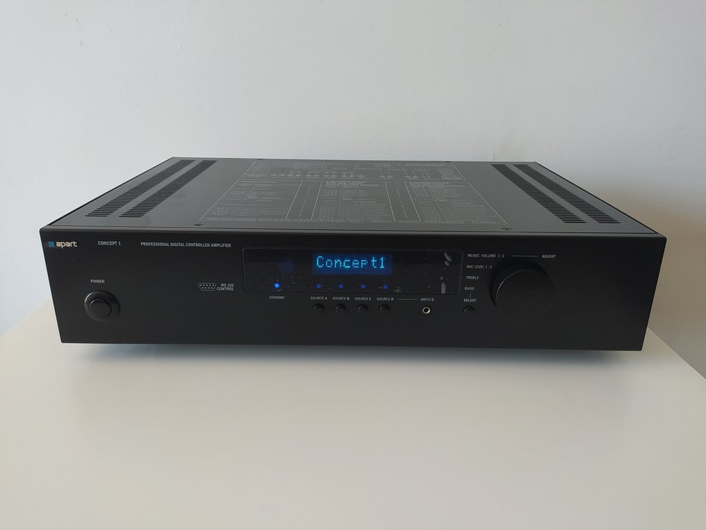 Apart - Concept 1 - Pro PA Amplifier - Catawiki