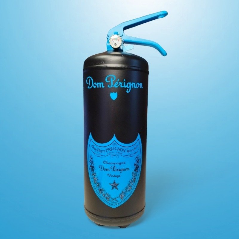 José de Pazos (1976) - Extintor Dom Perignon blue - Catawiki