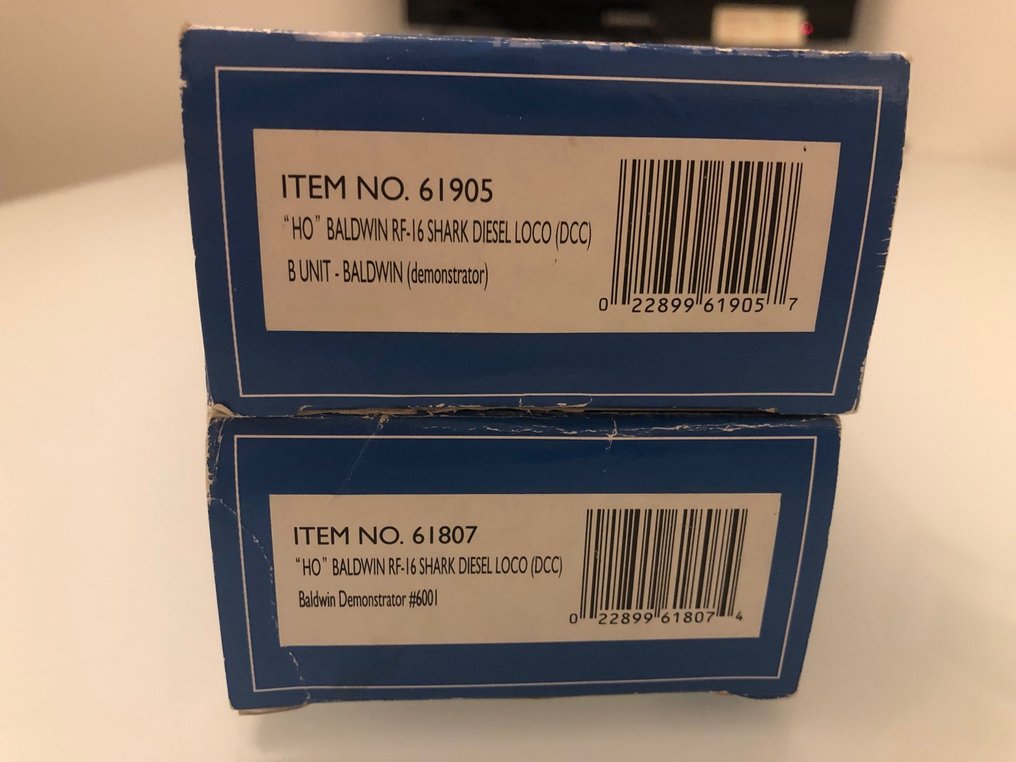 Bachmann H0 - 61905/61807 - Locomotora diésel - Unidades Baldwin "Shark ...