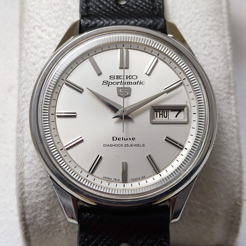 Seiko Sportsmatic 5 Deluxe Dolphin Series Automatic Watch - Homme - 1970-1979 - Catawiki