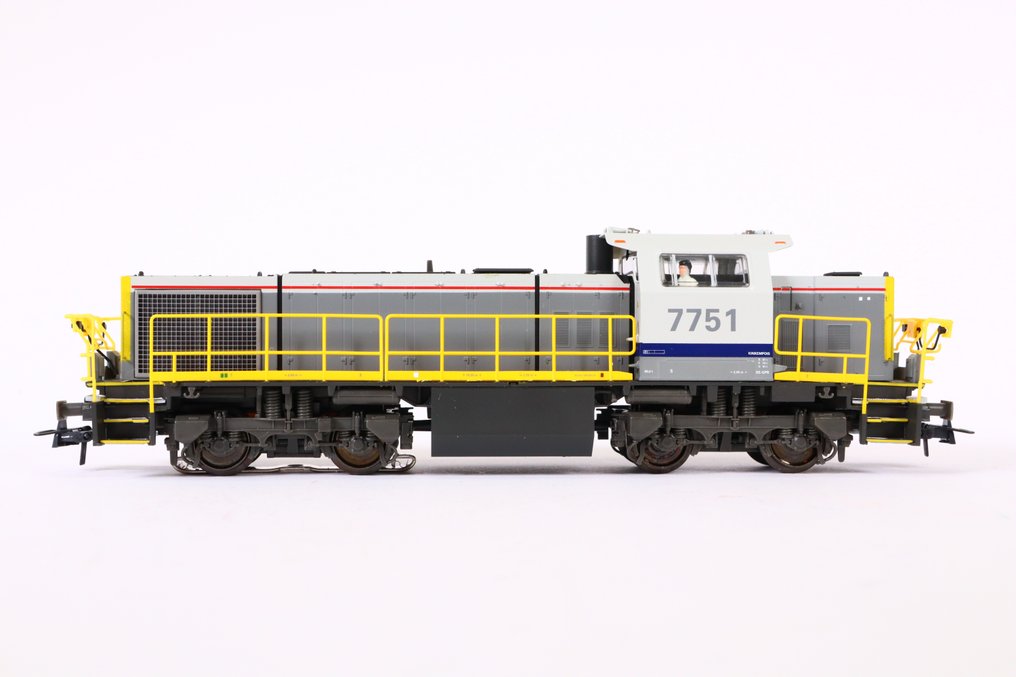 Mehano H0 - T285 - Locomotive diesel (1) - HLD 77 '7751' - NMBS - Catawiki
