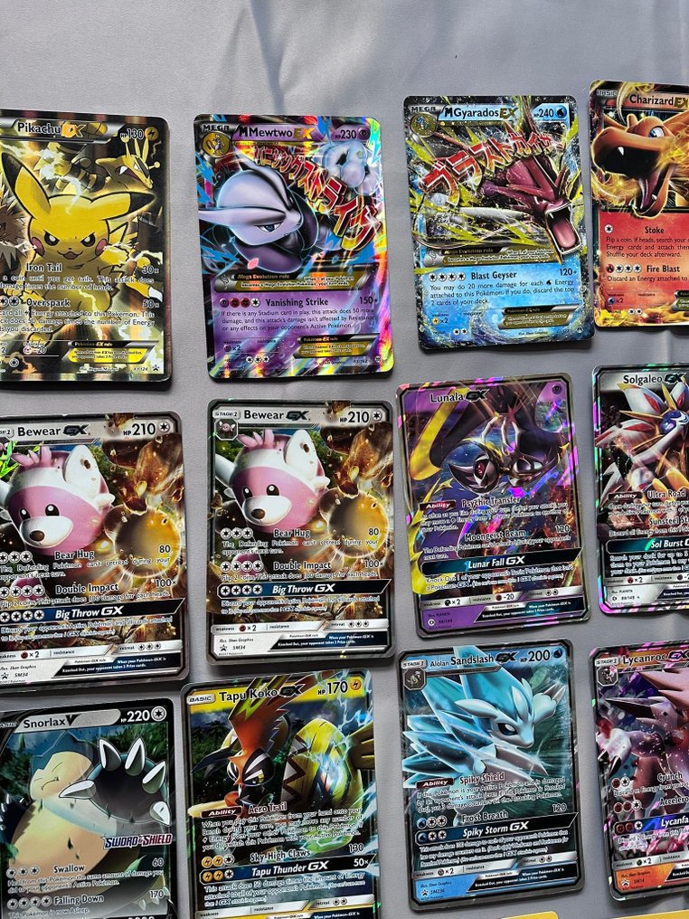 Pokémon - 27 Mixed collection - Een prachtig lot van 27 JUMBO-kaarten (Heel zeldzame kaarten bij ...