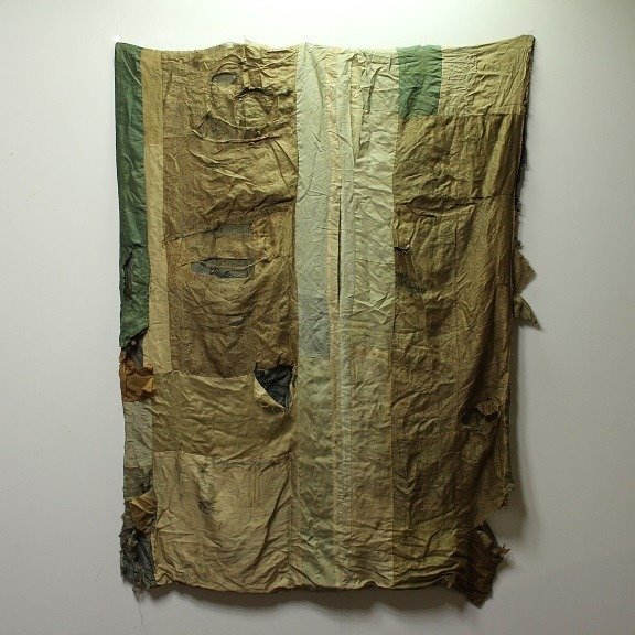 Boro 襤褸 , Antique, Japanese rag, dated Bunsei 5 (1822) - Cotton, Silk ...