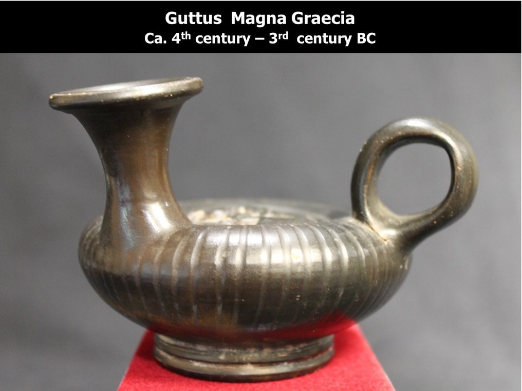 Grec ancien, Grande-Grèce Guttus type Calene, qualité musée - Catawiki