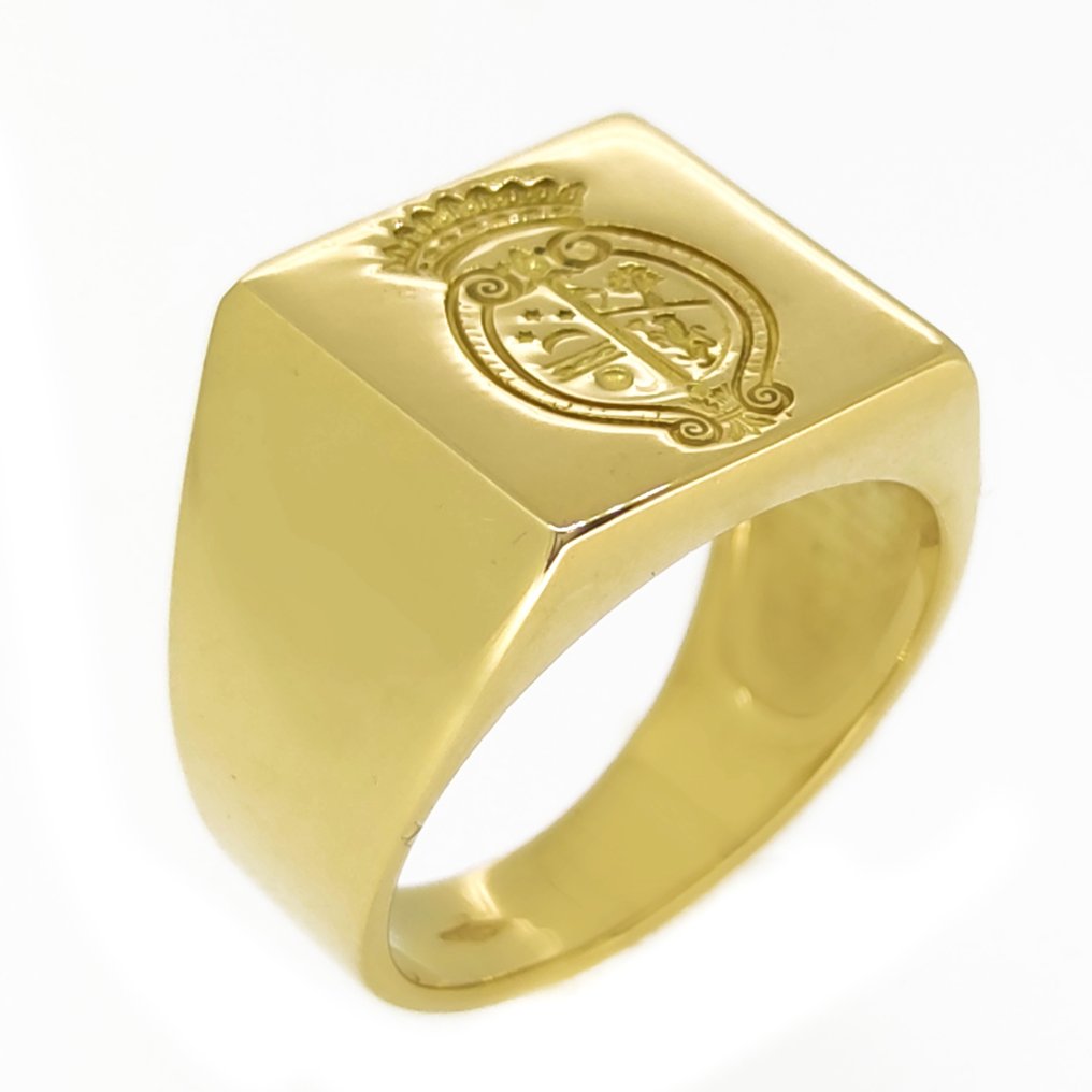 18 kt. Gold - Ring - Catawiki