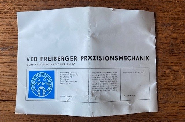 Micrometer Sextant 1 Freiberger Catawiki