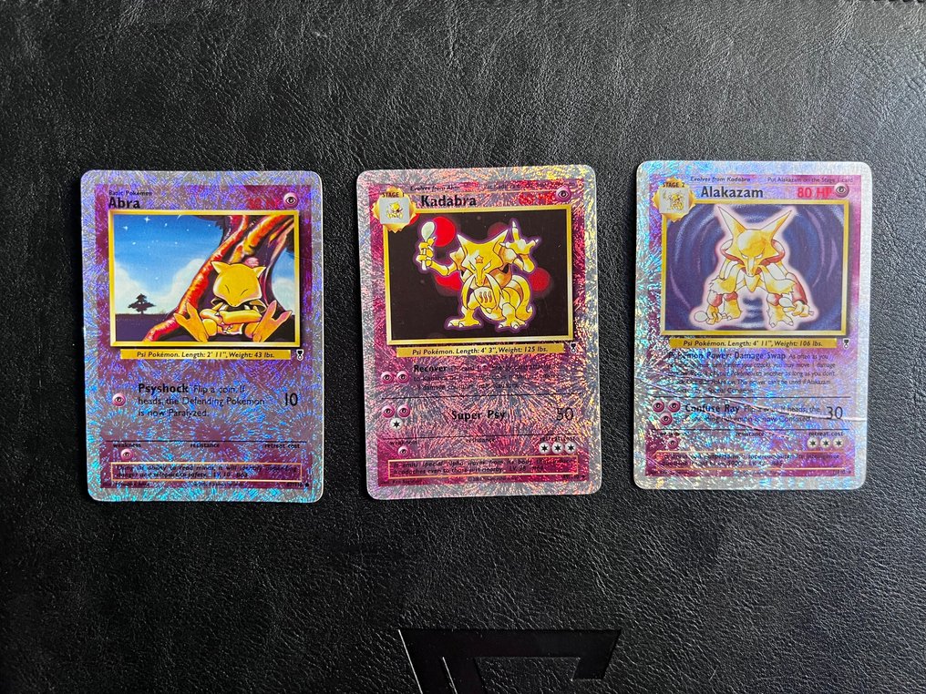 WOTC Pokémon - 3 Mixed collection - Alakazam - legendary collection ... WOTC Pokémon - 3 Mixed collection - Alakazam - legendary collection ...