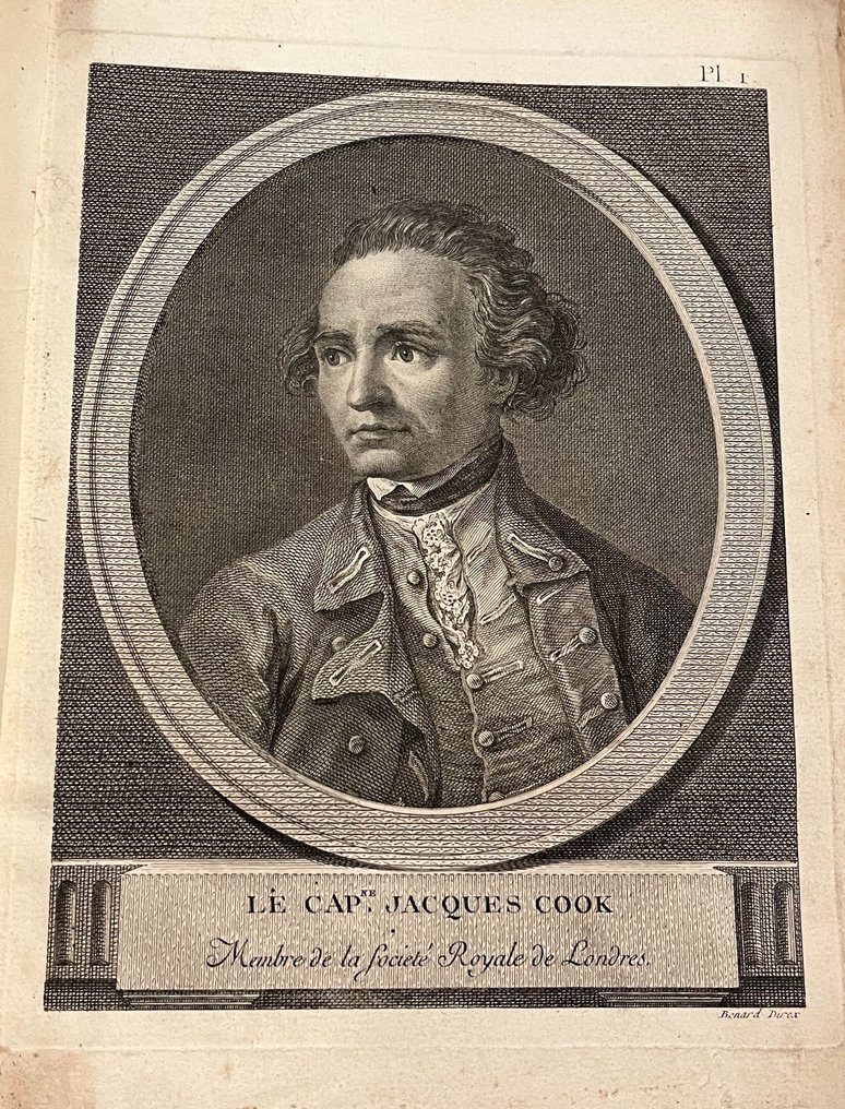 James Cook - Second Voyage Atlas Volume. Antarctica, Easter Island ...