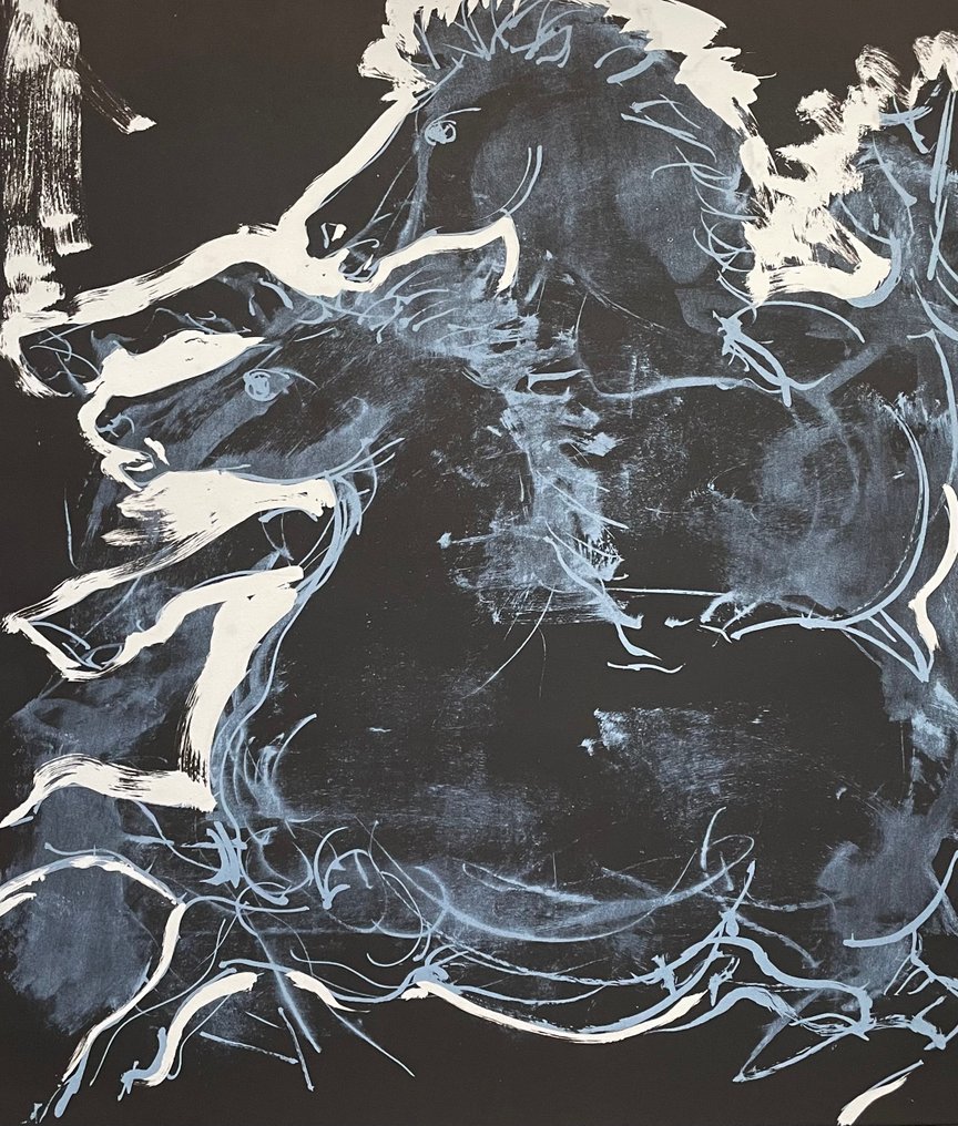 Erni Hans (1909-2015) - Zwei Pferde - Catawiki