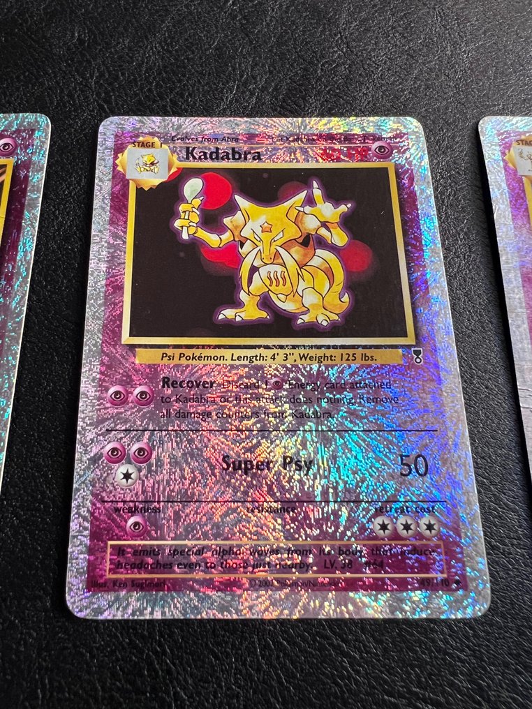 WOTC Pokémon - 3 Mixed collection - Alakazam - legendary collection ... WOTC Pokémon - 3 Mixed collection - Alakazam - legendary collection ...