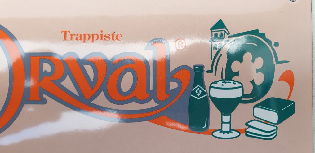Orval Trappiste - Enamel sign - Enamel - Catawiki