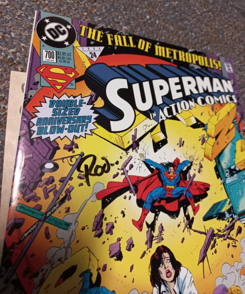 Superman # 700 - Superman in Action Comics , the Fall of Metropolis ...