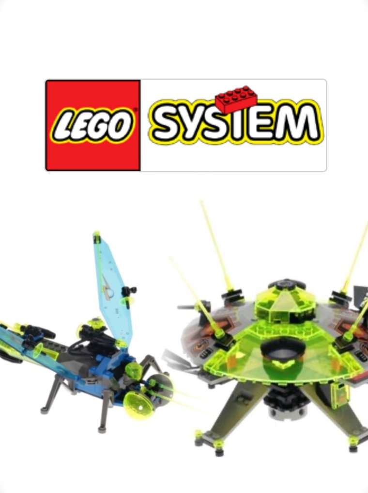 Lego - 6907-6909/6900-6999 - Lego System - Sonic Stinger - Lego Cyber ...