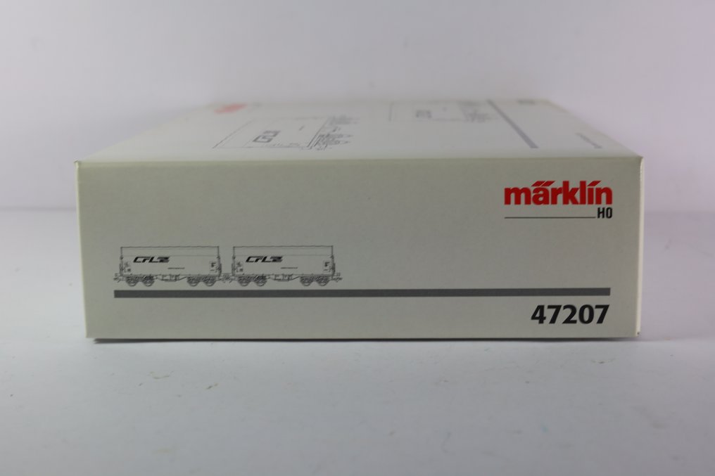 Märklin H0 - 47207 - Set di vagoni merci di modellini di treni (1 ...