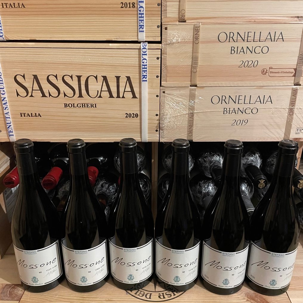 2020 Santa Barbara Stefano Antonucci 'Mossone' - Marche DOC - 6 Bottles (0.75L) - Catawiki