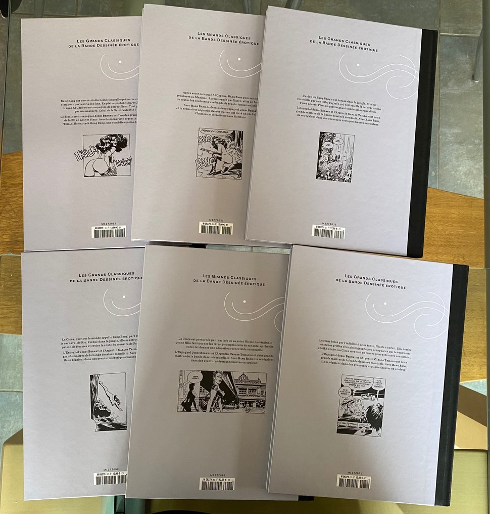 Les Grands Classiques de la BD Erotique - Bang Bang T1 à T6 (série complète) de Bernet et Trillo ...