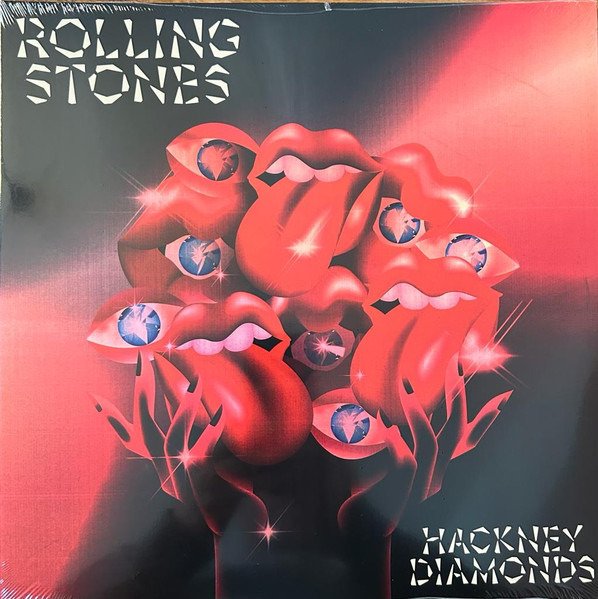 Rolling Stones Coloured Vinyl LP " Hackney Diamonds " - Very Limited Blue Vinyl Edition With ...