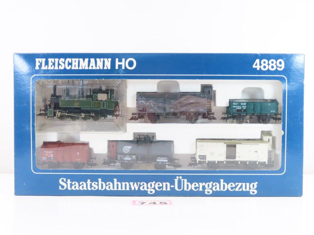 Fleischmann H0 - 4889 - Set de trenes (1) - Set de 6 piezas con ...
