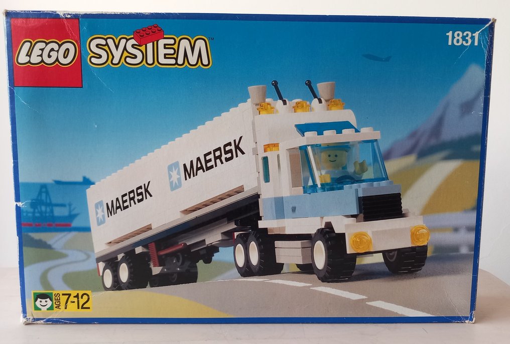Lego - Promotional - 1831 - Lego 1831 LEGO Maersk Line Container Lorry ...