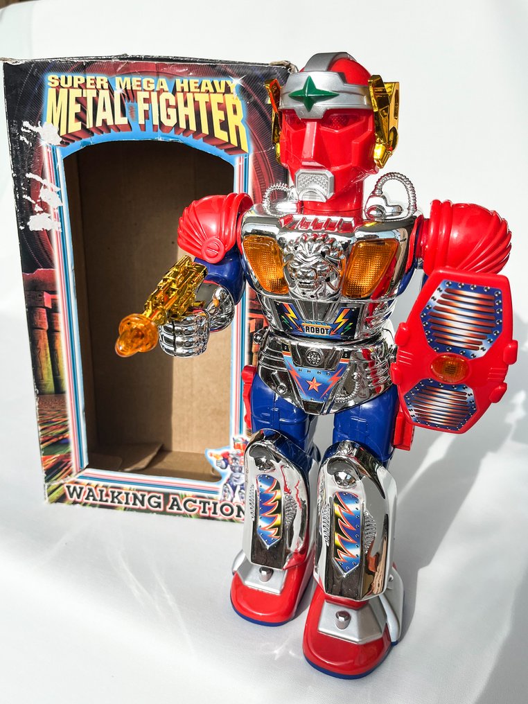 Feng Yuan Toys - Robot-jouet Super Mega Heavy Metal Fighter Robot ...