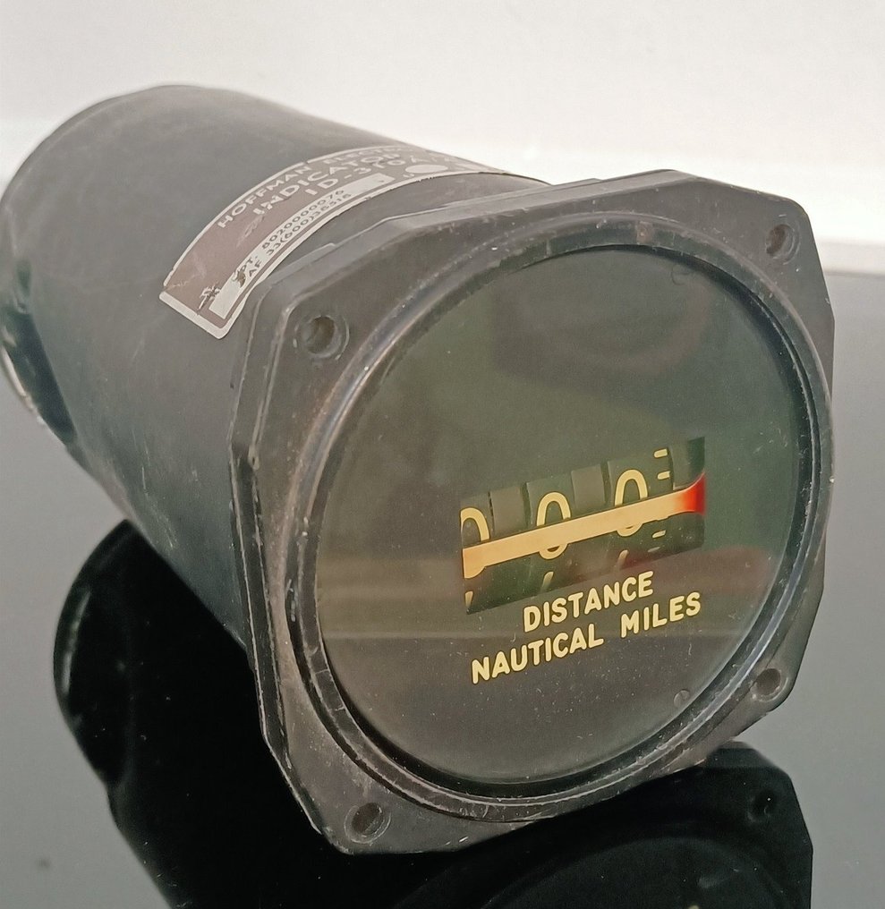Hoffman Electronics - Aviation Distance Airplane Cockpit Dial ...