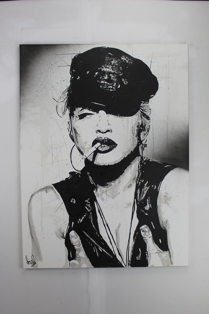 Madonna - By Artist Vincent Mink - Madonna - Painting - Catawiki