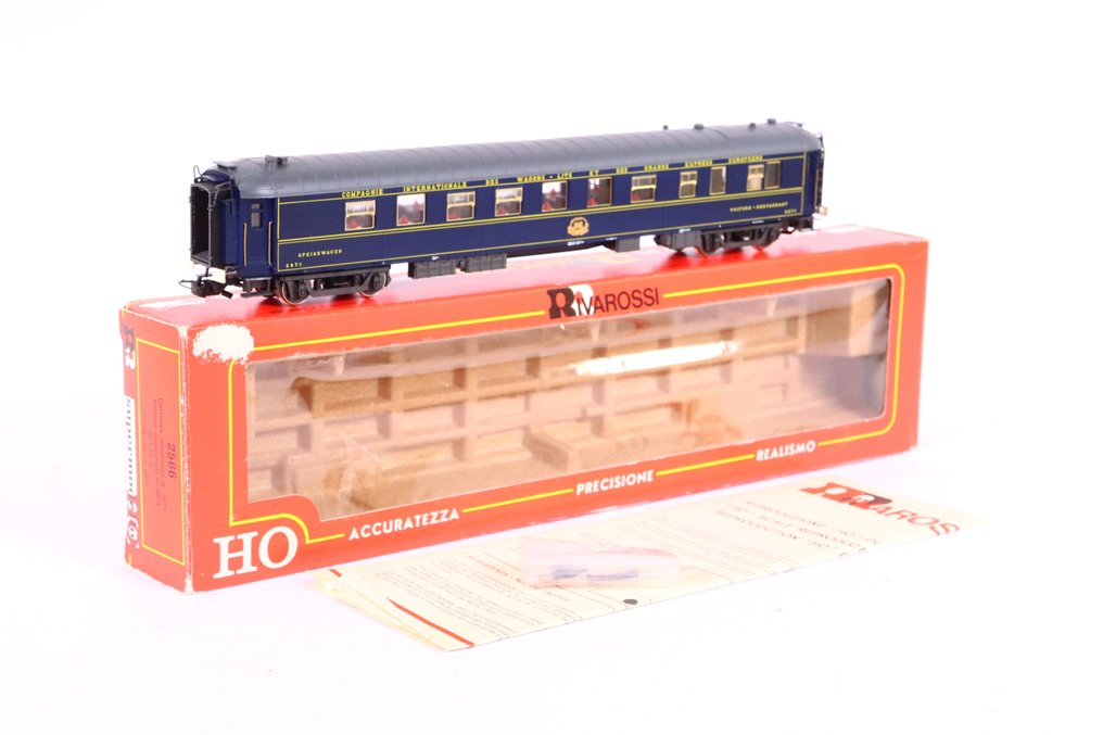 Rivarossi H0 - 2566 - Modellbahn-Personenwagen (1) - Speisewagen 2871 „Orient Express“ - C.I.W.L ...