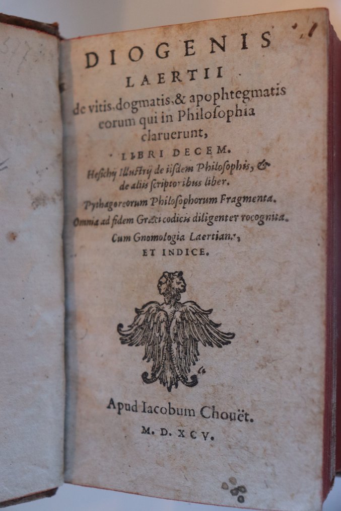 Laertii Diogenis - De vitis, dogmatis & apophthegmatis eorum qui in ...