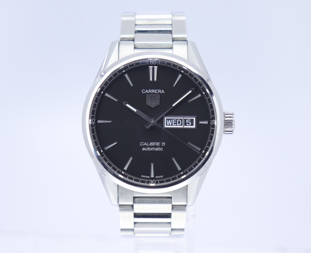 TAG Heuer - CARRERA CALIBRE 5 Date - NO RESERVE PRICE - WAR201A-1 - Uomo - 2000-2010 - Catawiki
