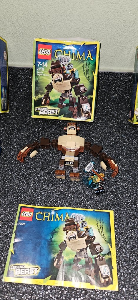 Lego - Chima - 70124 + 70125 + 70123 + 70126 - Lego 4 setjes Chima ...