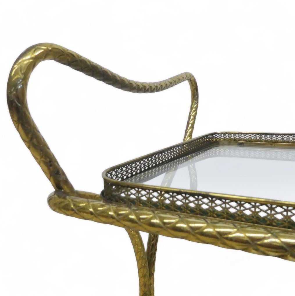 In style of Cesare Lacca - Mod. Brevettato, 1950s - Serving trolley ...