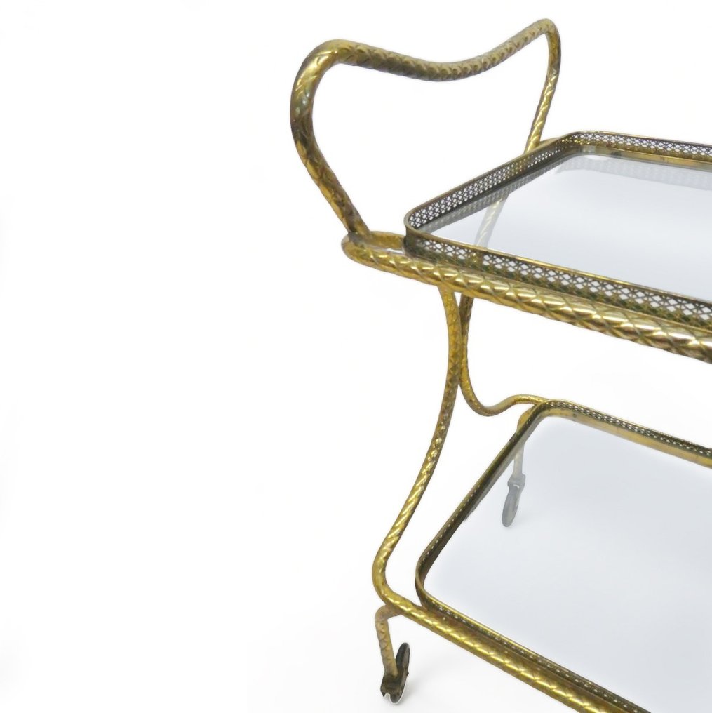 In style of Cesare Lacca - Mod. Brevettato, 1950s - Serving trolley ...