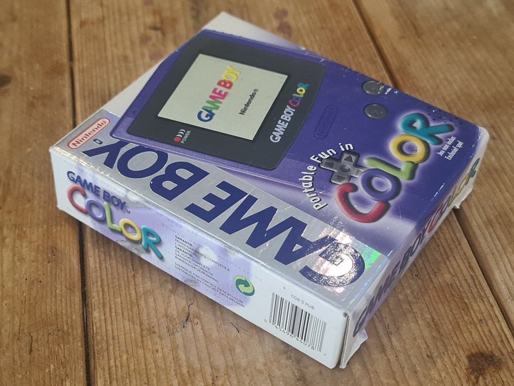 Nintendo - Gameboy Color GBC Limited Edition GRAPE Console - FAH ...