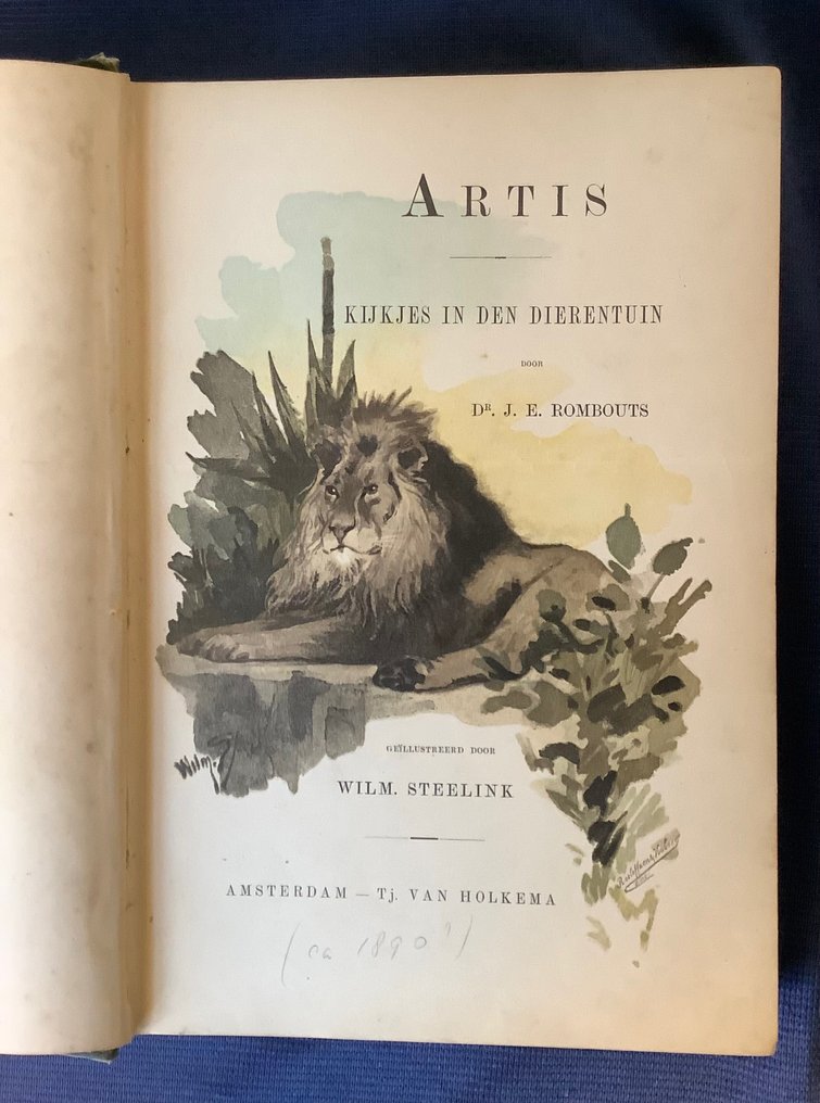 Rombouts ea - Artis jaarboekje 1861 / Artis kijkjes in den dierentuin ... Rombouts ea - Artis jaarboekje 1861 / Artis kijkjes in den dierentuin ...
