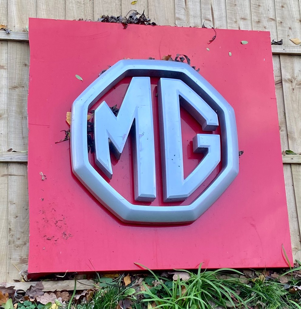 Large MG Dealer Illuminated Dealership Sign - Beleuchtetes Schild (1 ...