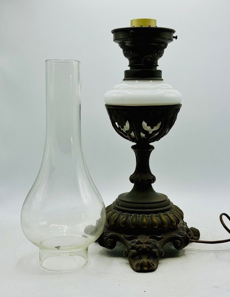 Lamp - Bronze, Crystal - Catawiki