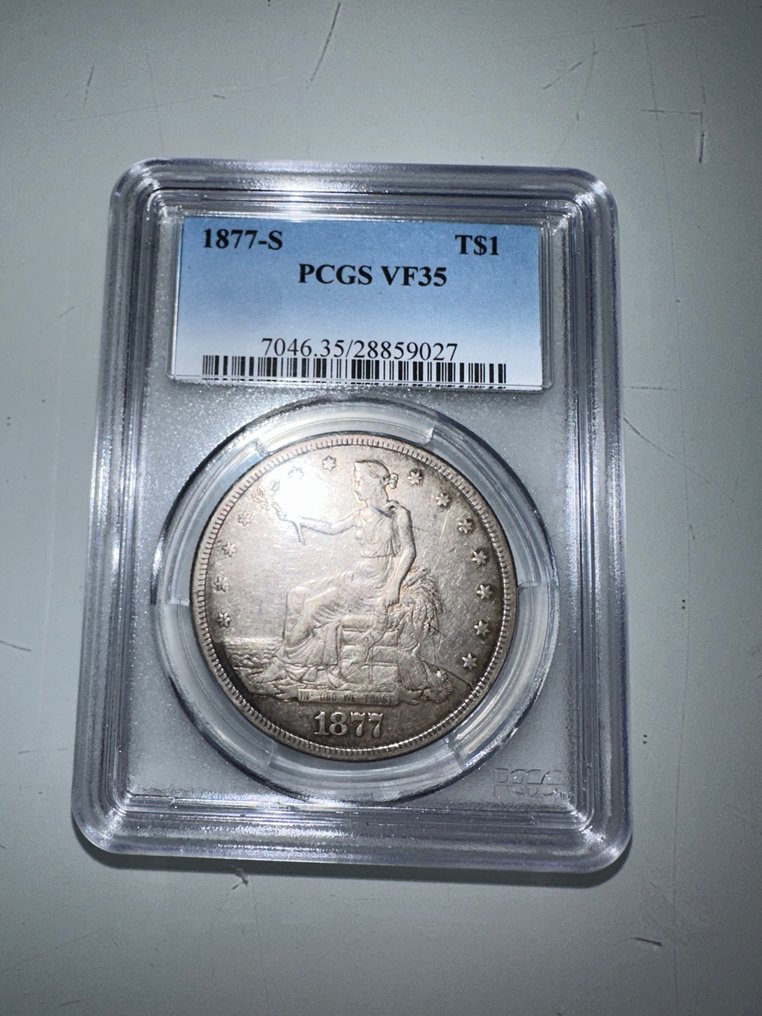 United States. Trade Dollar 1877 S - Catawiki United States. Trade Dollar 1877 S - Catawiki