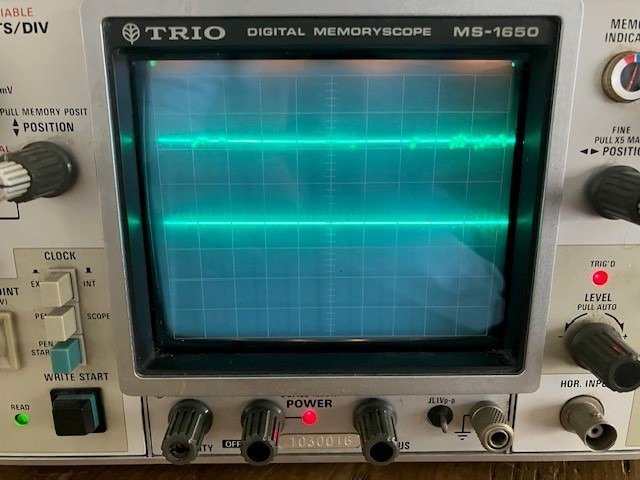 Kenwood - Trio Digital memory MS-1650 Oscilloscope - Catawiki