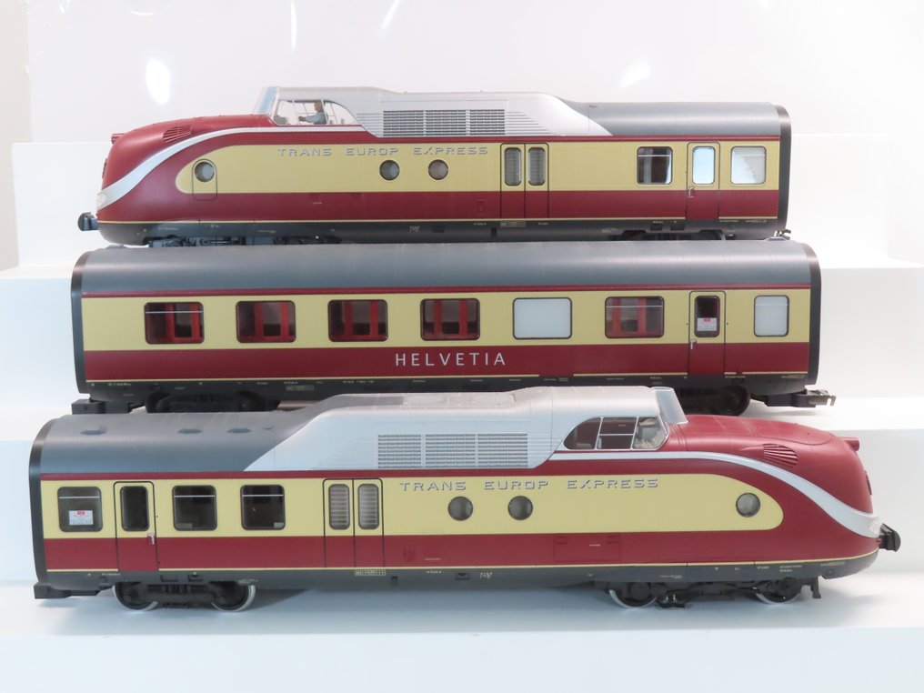 Piko G - 37320 - Rame automotrice (1) - Coffret 3 pièces VT 11.5 - DB ...