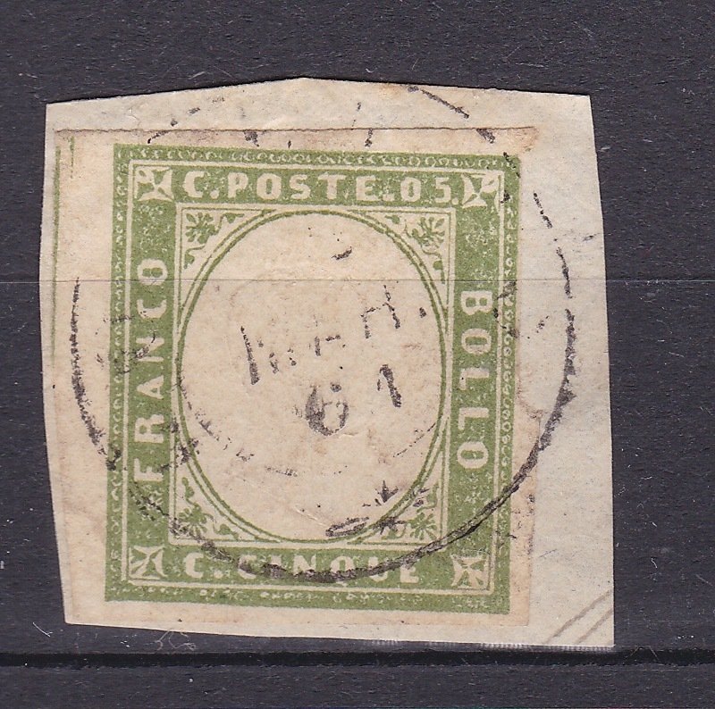 Italian Ancient States - Sardinia 1855/1863 - Selezione di valori del ...